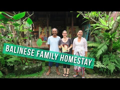 Balinese Family Homestay Bali- Vegan Traveler Vlog on VeganTravel.com